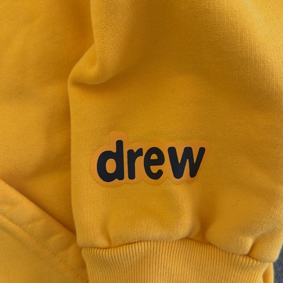 Tops | Brand New Drew House Mascot Hoodie Golden Yellow Size Xs | Poshmark